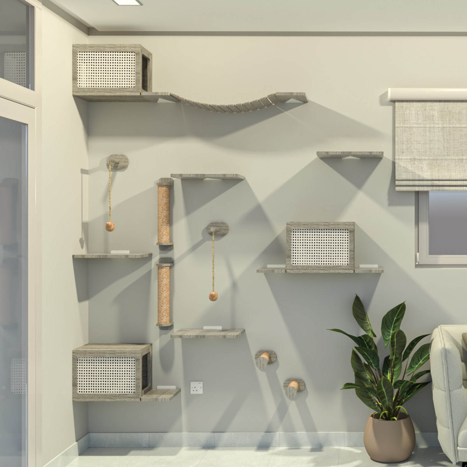 Cat Wall Designs Archives - Pet Barn